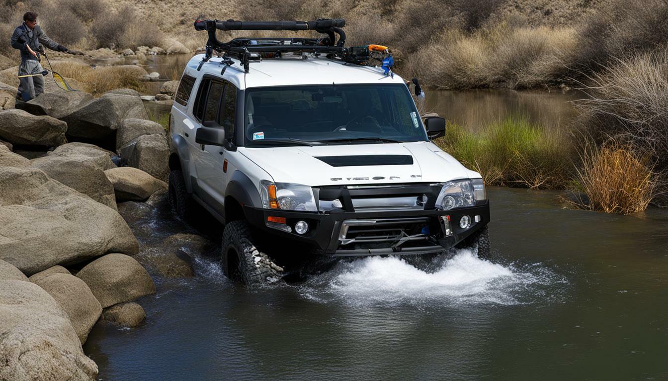 Difference Between Snorkels and Raised Air Intakes for Water Crossing