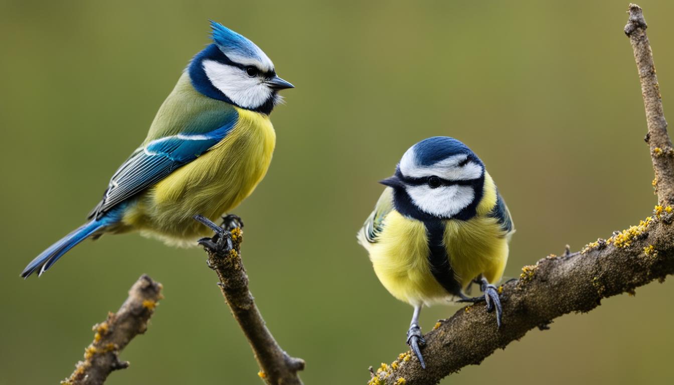 Difference Between Blue and Great Tits
