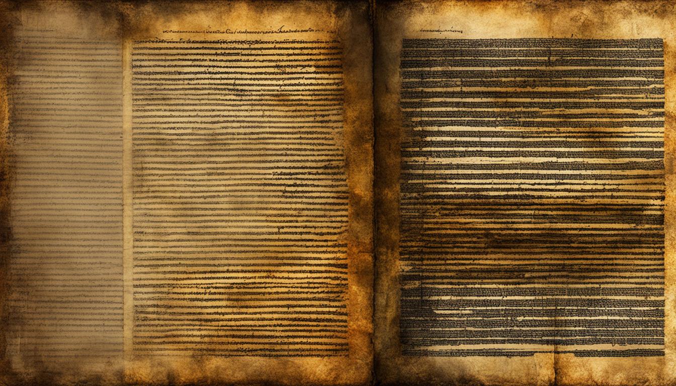 Difference Between Hebrew Bible and Septuagint